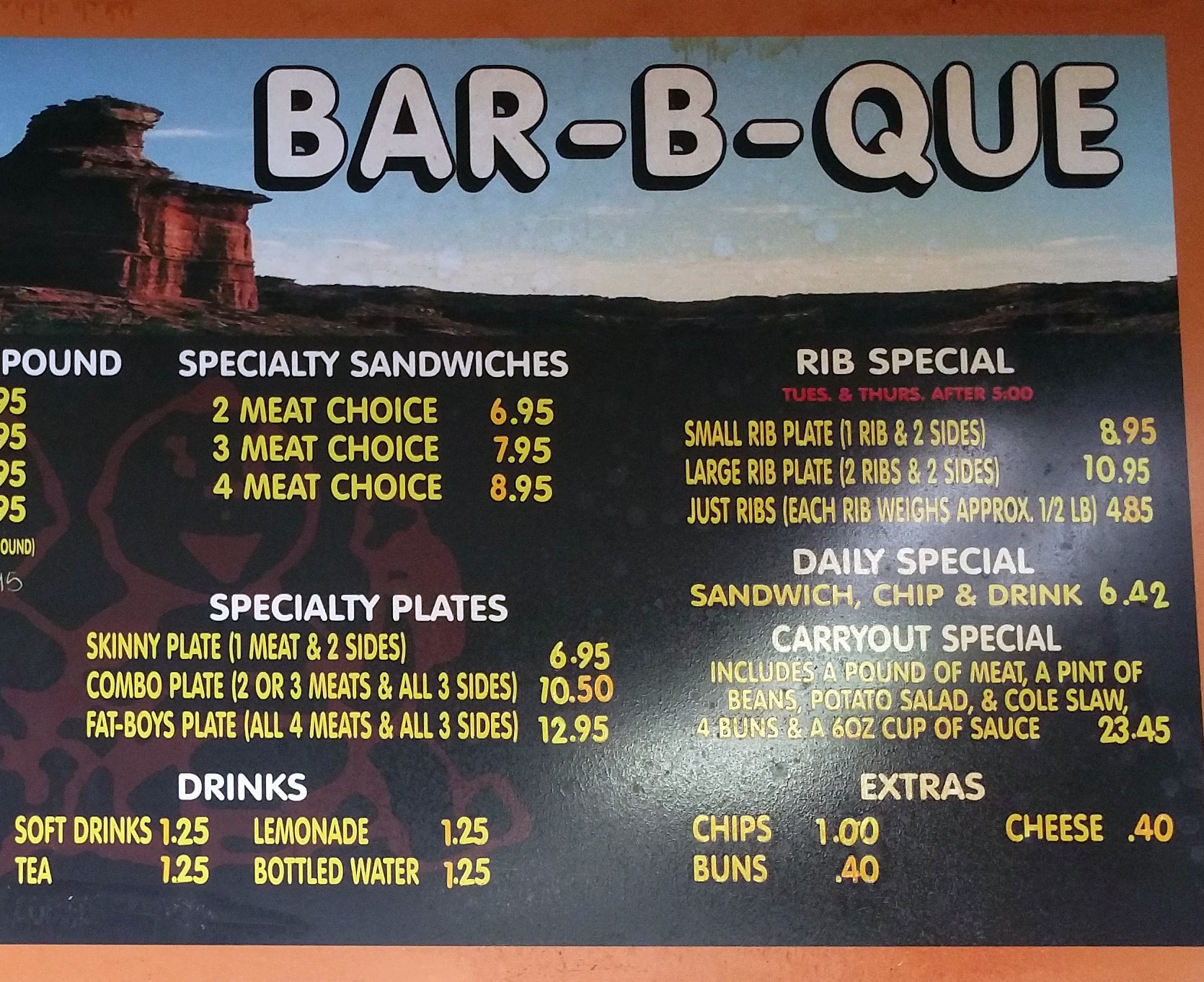 Fat Boys BBQ Menu Amarillo Menu Fat Boys BBQ Menu Amarillo Menu