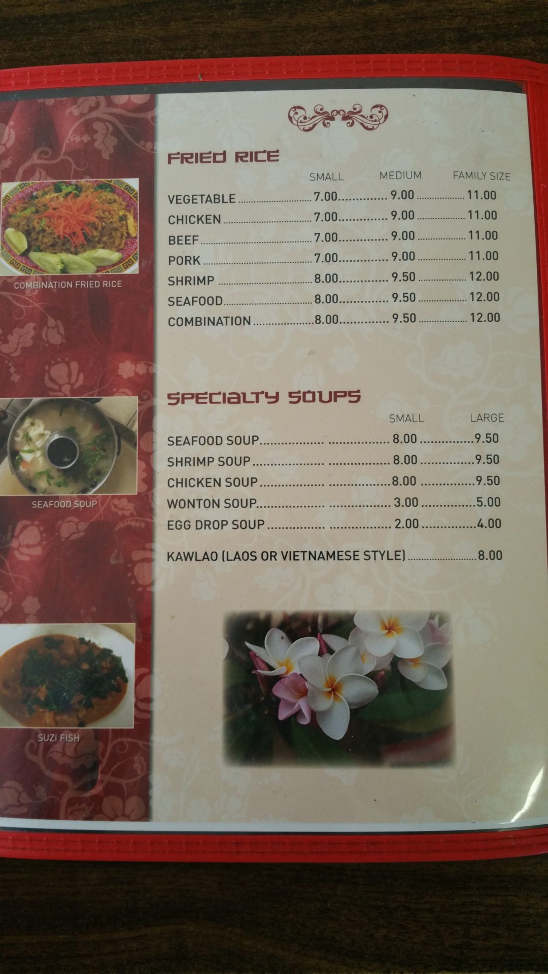 Thai Garden Menu – Amarillo Menu